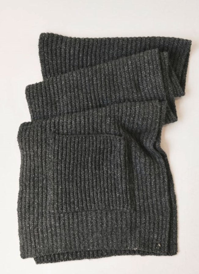 Snow Bunny Scarf in Storm – Green Roost