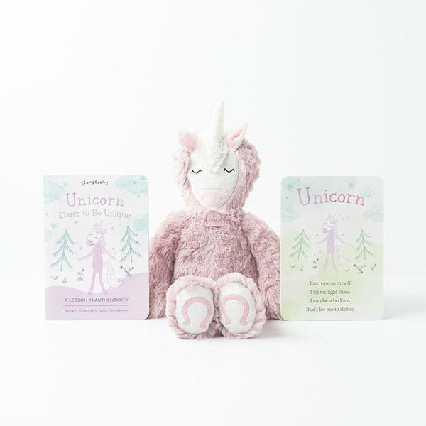 Unicorn Kin & Book Set – Green Roost